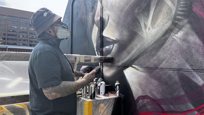 Le festival d’art urbain BUMP commence par une fête et des graffitis | Radio-Canada