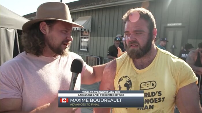 World's Strongest Man : Maxime Boudreault en finale | Radio-Canada