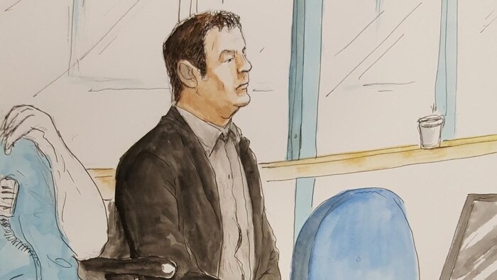 Yves Martin dit que le véhicule des victimes s'est retrouvé devant lui ...