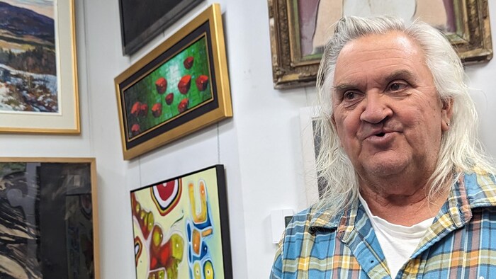 À 73 ans, le peintre acadien Yvon Gallant a toujours la flamme créative ...