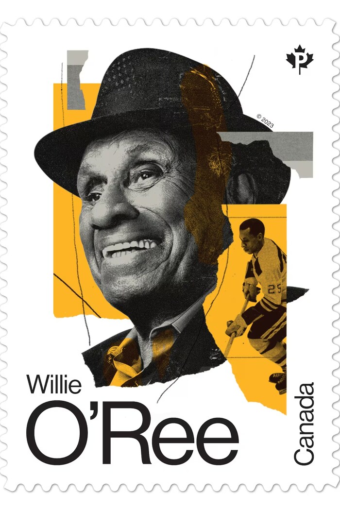 Un timbre pour rendre hommage à Willie O’Ree, premier joueur noir de la ...