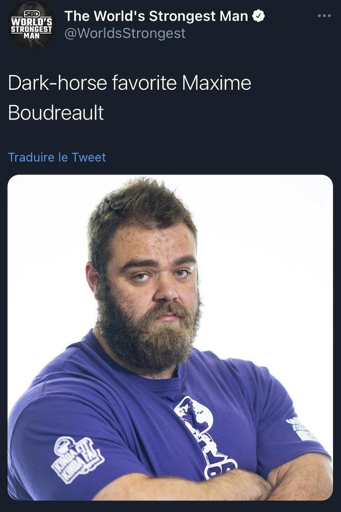Un Franco-Ontarien parmi les 15 hommes les plus forts du monde | Radio ...
