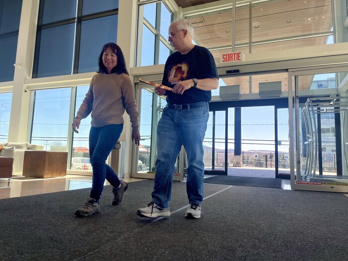 Il fait la route de San Diego à Sherbrooke pour observer l’éclipse ...