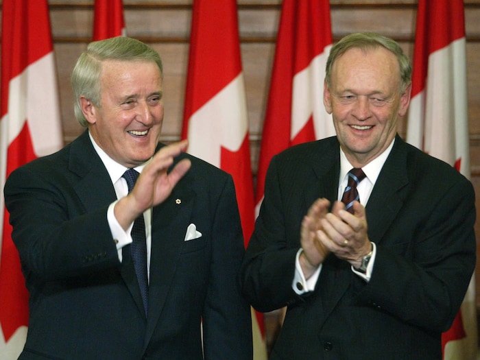 Brian Mulroney : la classe politique salue « un géant », « un homme de ...
