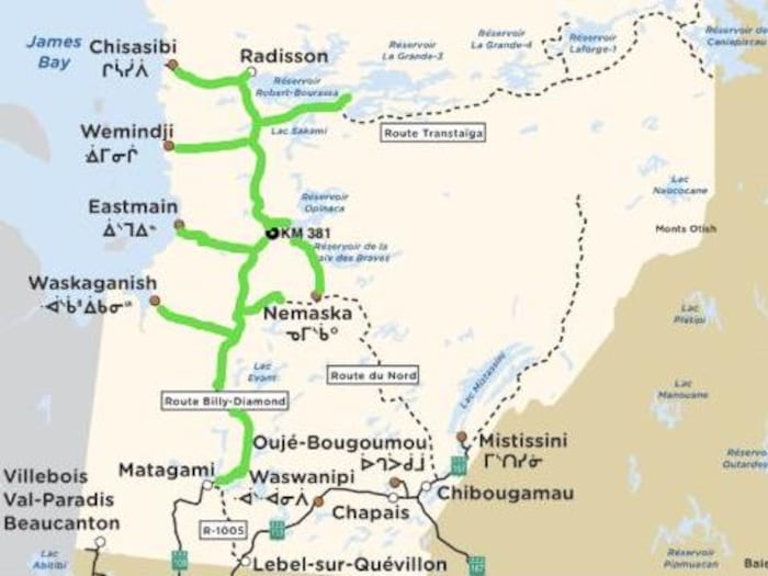 La population retrouve l’accès à la route Billy-Diamond et au ...