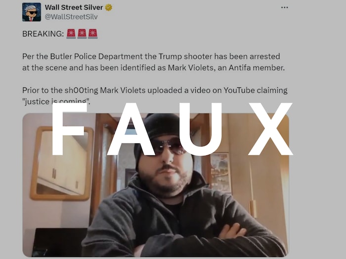 Tentative d’assassinat de Trump : de fausses informations fusent sur ...