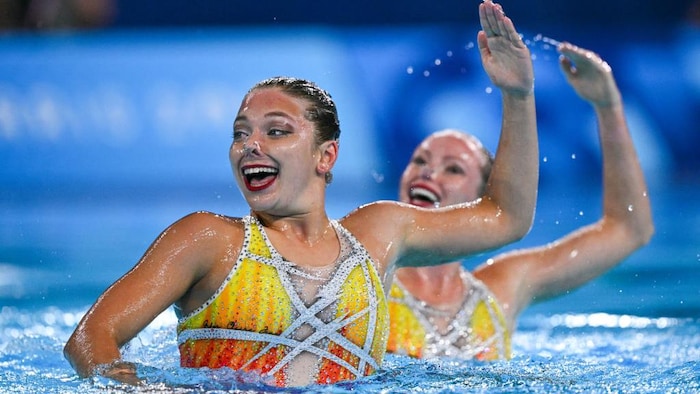 Les Chinoises couronnées en natation artistique, les Canadiennes 9es | Radio-Canada