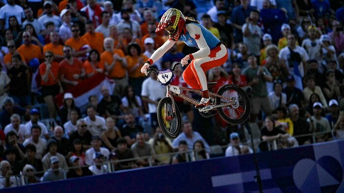 Une 5e place pour la cycliste Molly Simpson en BMX de course | Radio-Canada