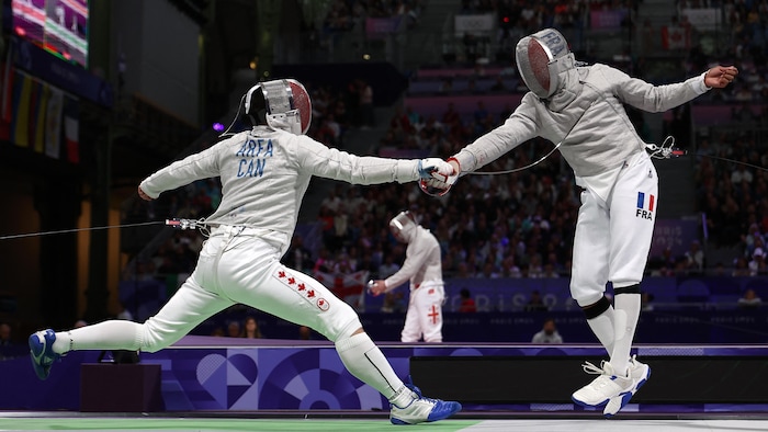 Le sabreur Farès Arfa termine sa route en quarts de finale - Jeux ...