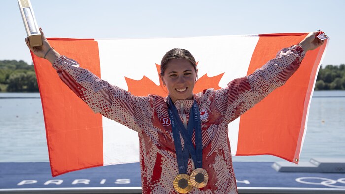 Médaillée d’or, Katie Vincent permet au Canada de dépasser son record ...