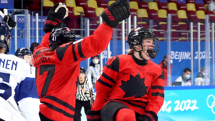 Sarah Fillier est « essentielle » à la réussite du Canada | Radio-Canada