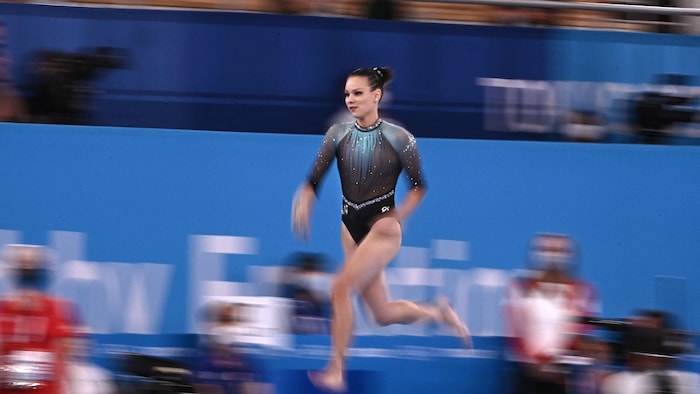 La gymnaste Shallon Olsen termine 7e à la table de saut - Jeux ...