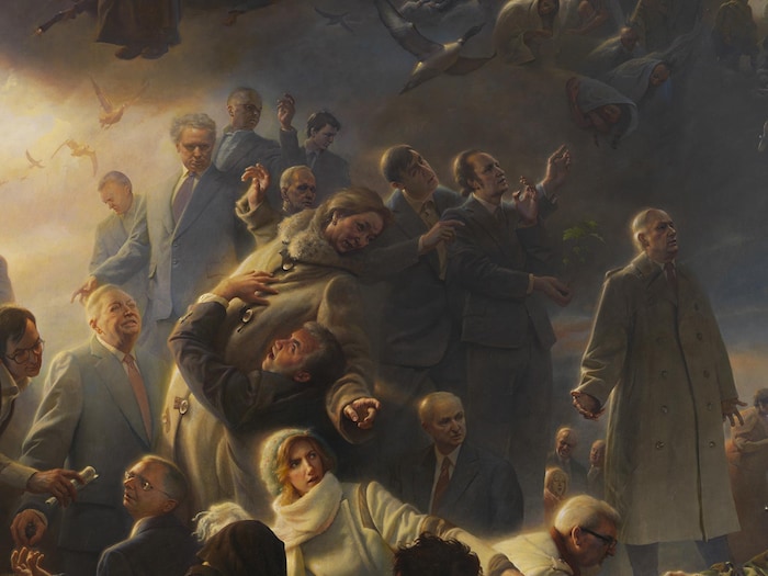 Une immense fresque sur l'histoire du Québec, exposée à Montréal ...