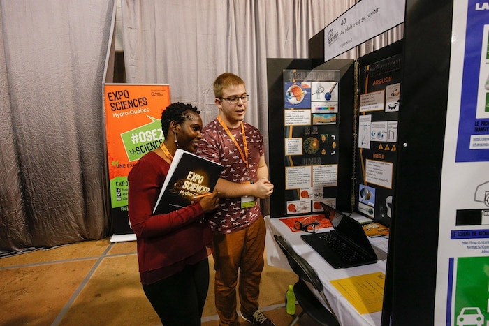 Deux jeunes de Baie-Comeau s'illustrent à la finale de l'Expo-sciences ...