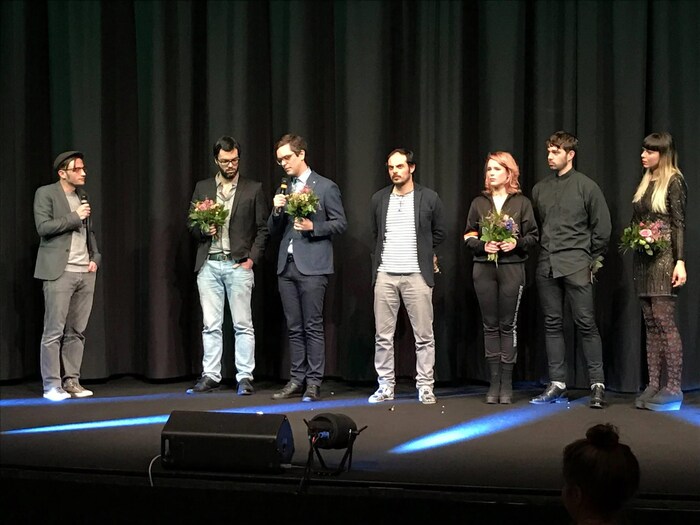 Le cinéaste Mathieu Denis retrouve le sourire à Berlin | Radio-Canada