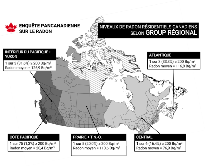 Le radon est en hausse dans les bâtiments résidentiels canadiens ...