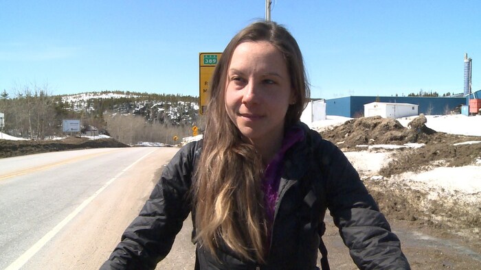 Aventure ÉlectrON : Caroline Côté atteint Baie-Comeau | Radio-Canada