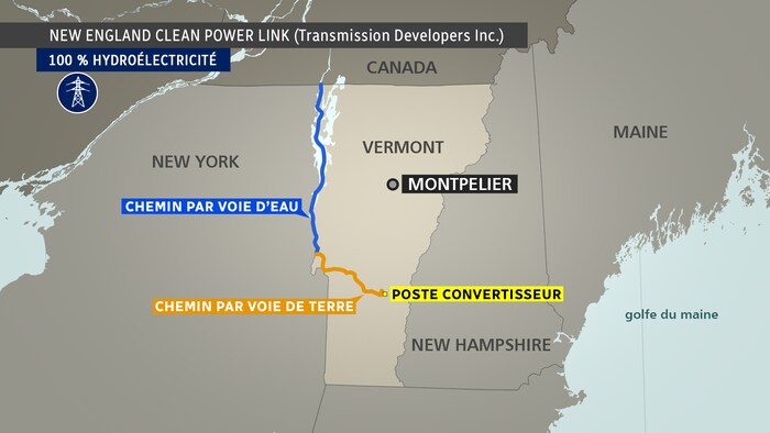Deux solutions de rechange au projet Northern Pass | Radio-Canada