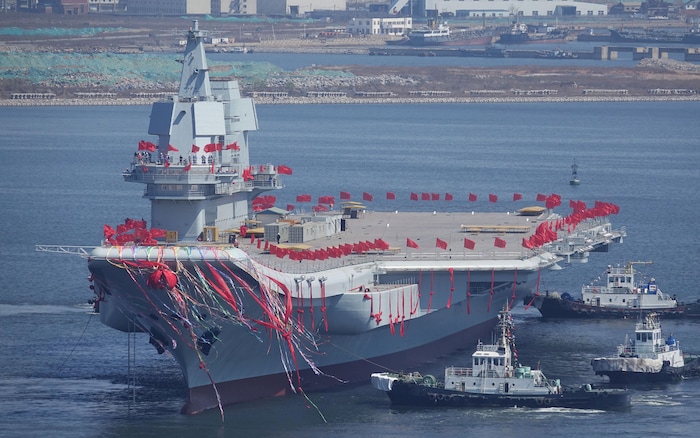 La marine chinoise dévoile son deuxième porte-avions | Radio-Canada