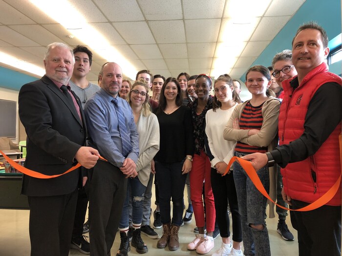 La Polyvalente Le Carrefour de Val-d'Or inaugure deux classes dites ...