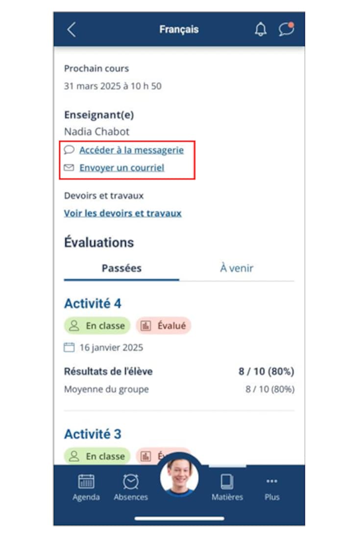 Rentrée scolaire pour l’application Clic école | Radio-Canada