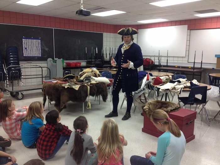 Des élèves recréent Fort Rouge tel qu'il était à l'époque avec ...
