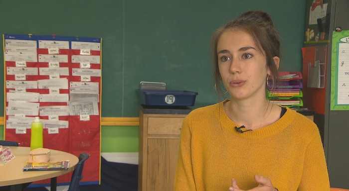 Des stagiaires de la Belgique à l’école Gamache | Radio-Canada