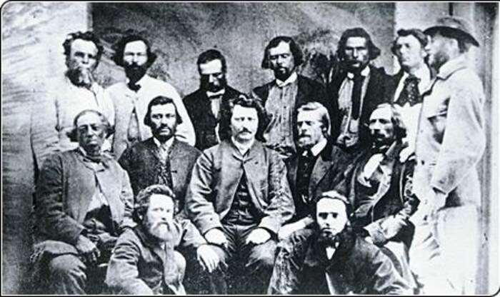 Le gouvernement provisoire de Louis Riel sculpté par Miguel Joyal ...