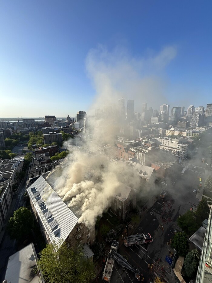 L’incendie du monastère du Bon-Pasteur en voie d’être maîtrisé | Radio ...
