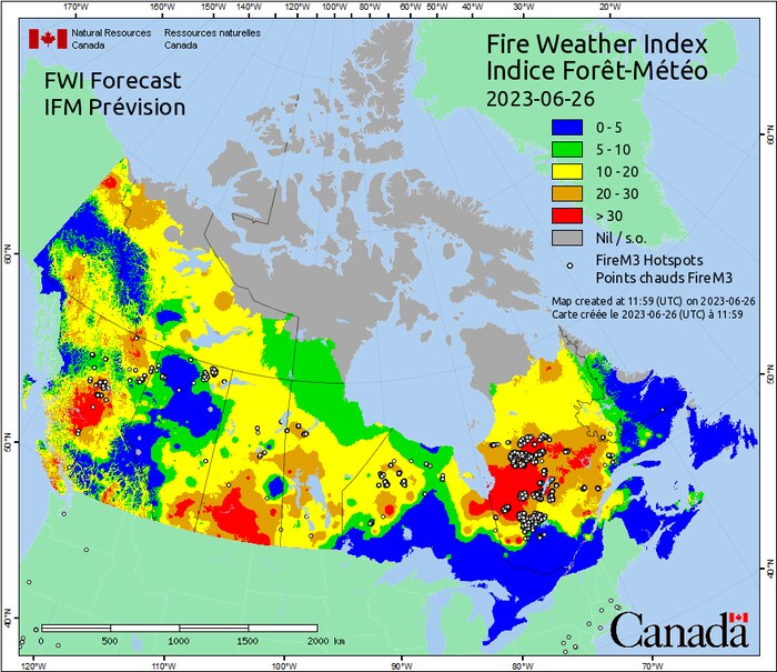El smog y la mala calidad del aire persisten en Quebec y Ontario ...
