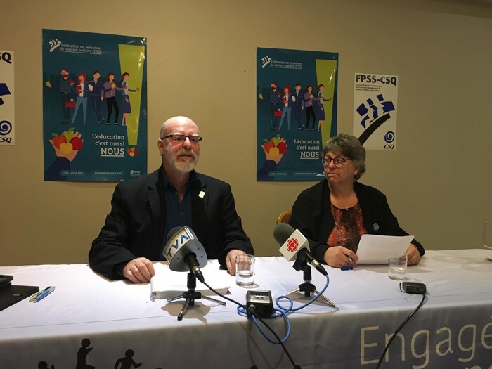 Le personnel de soutien scolaire réclame de l'aide au nouveau ...