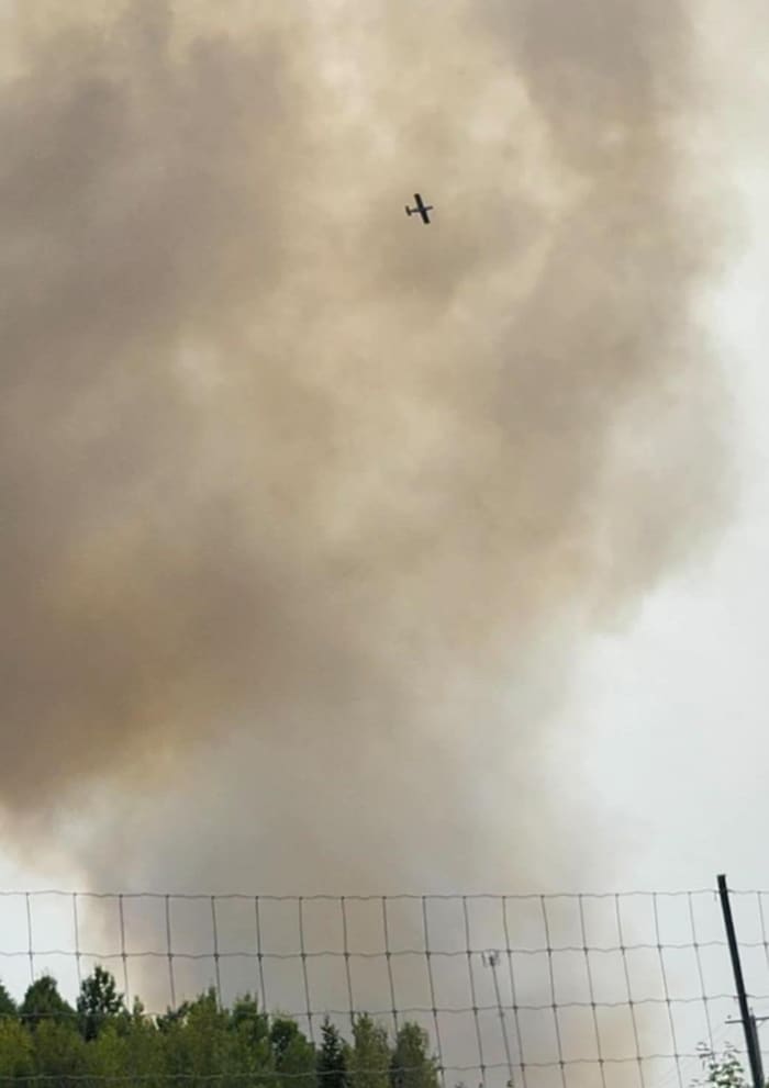 Feu de forêt d’Irishtown : on demande aux résidents de se préparer à ...