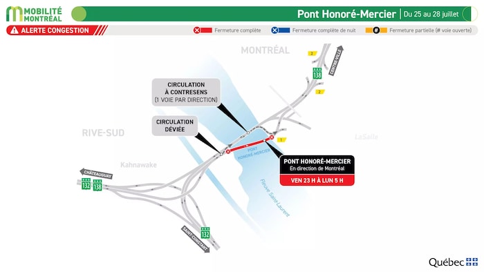 Les entraves routières à éviter cette fin de semaine dans le Grand ...