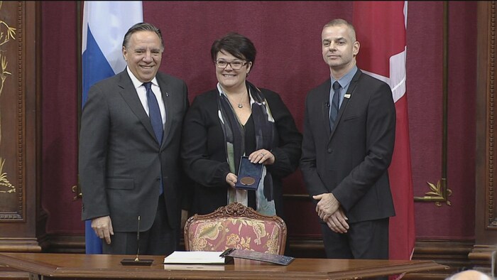 La députée Nancy Guillemette est assermentée | Radio-Canada