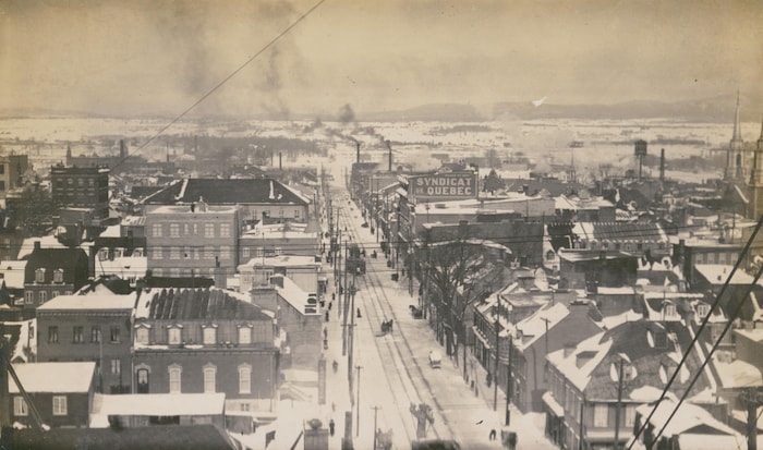 Le déneigement d’autrefois s’invite sur des photos inédites de Québec ...