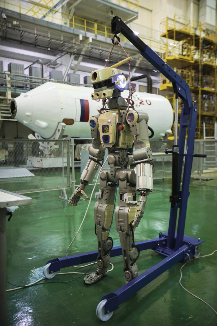 Le robot Fiodor est arrivé à la Station spatiale internationale | Radio ...