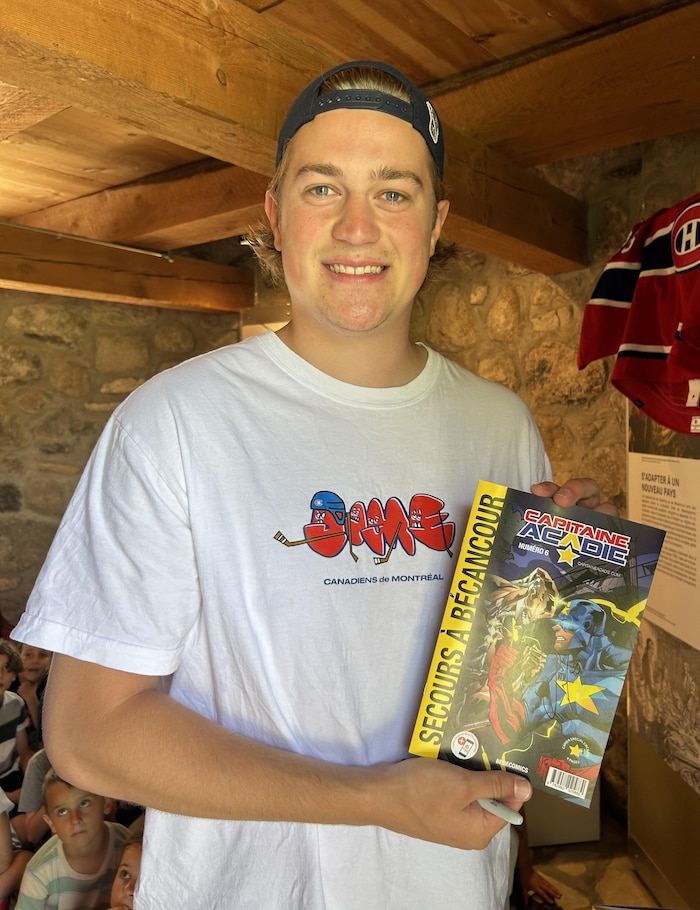 Samuel Montembeault à la rencontre de jeunes dans sa ville natale ...