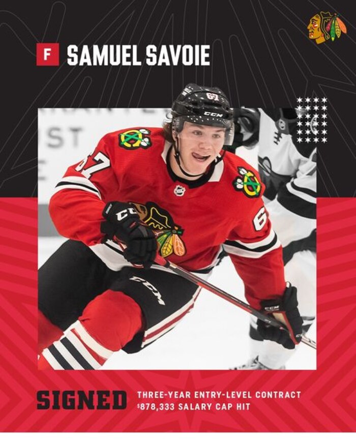 Un contrat dans la LNH pour Samuel Savoie de Dieppe | Radio-Canada