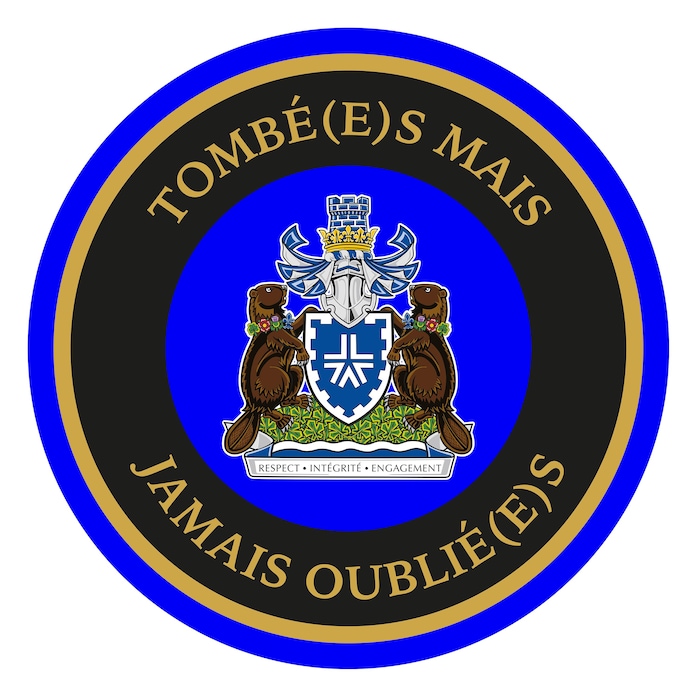 Un nouvel écusson propre au SPVM pour remplacer le symbole Thin Blue ...