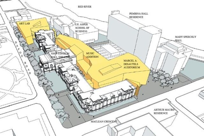 Une transformation historique du Taché Hall de l’Université du Manitoba ...