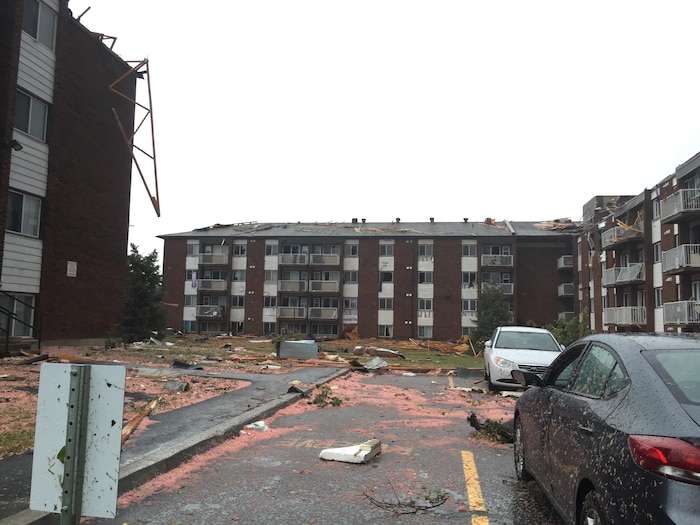 EN IMAGES - Une tornade cause d'importants dommages à Gatineau et à Ottawa | Radio-Canada