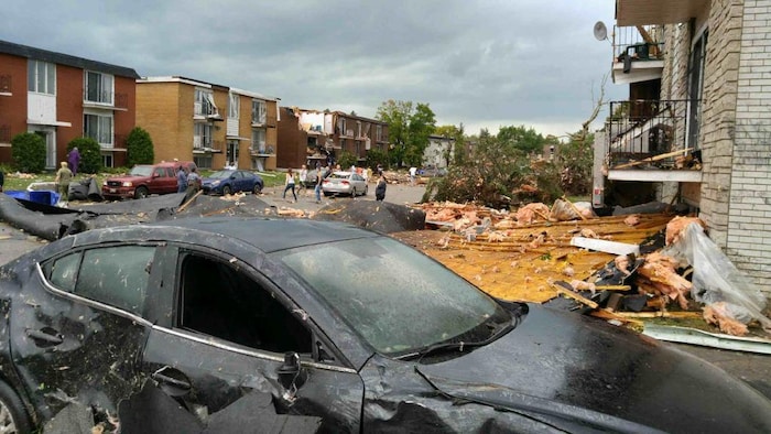 EN IMAGES - Une tornade cause d'importants dommages à Gatineau et à Ottawa | Radio-Canada