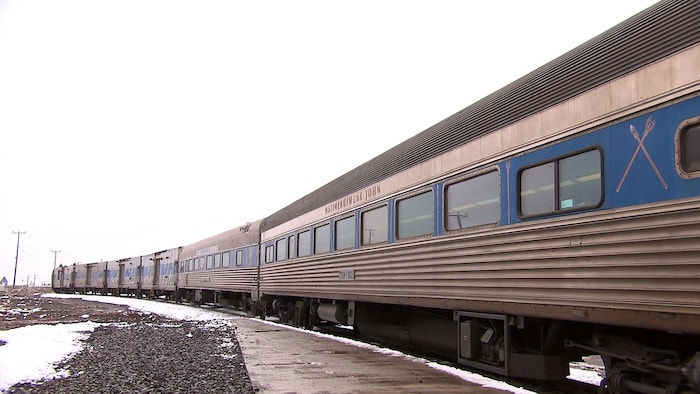 La gare de Schefferville ouvre ses portes | Radio-Canada