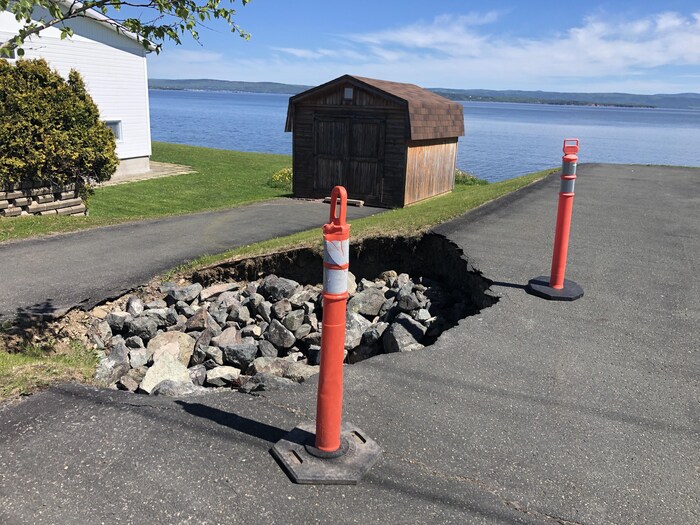 Des citoyens de plus en plus alarmés par l’érosion à Charlo, au Nouveau ...