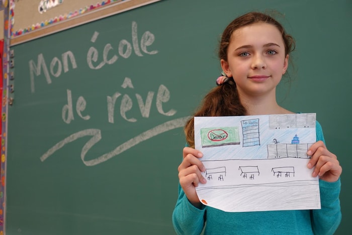 Mon école de rêve, selon des élèves de cinquième année | Radio-Canada