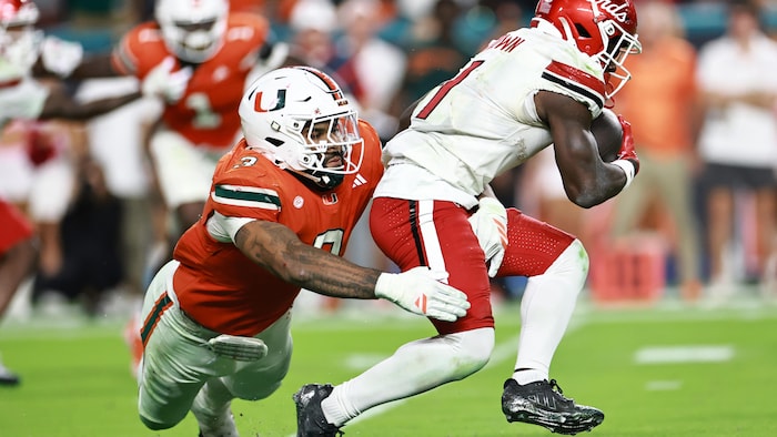 LCF : Akheem Mesidor, de l’Université de Miami, est toujours l’espoir ...