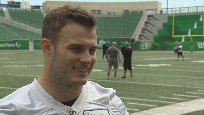 Alexandre Gagné des Roughriders prépare déjà son après-carrière | Radio ...
