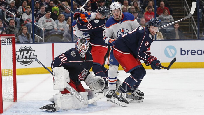 Les Blue Jackets battent les Oilers dans un festival offensif | Radio ...