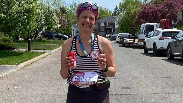 Une Québécoise court le marathon d'Ottawa... à Longueuil | Radio-Canada
