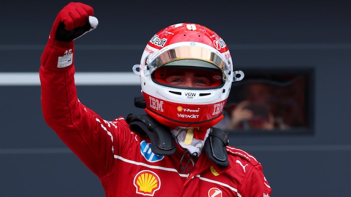 Charles Leclerc décroche la position de tête en Hongrie | Radio-Canada